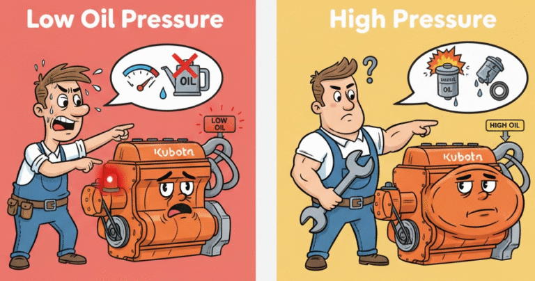 Kubota Engine Oil Pressure Problems: Pump & Sensor Fixes | Tractor ...